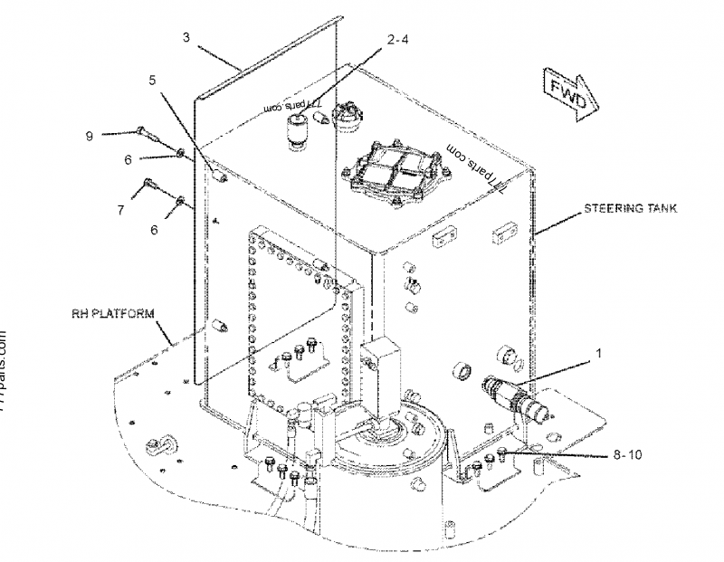 2385084 SEAL - Caterpillar spare part | 777parts.com