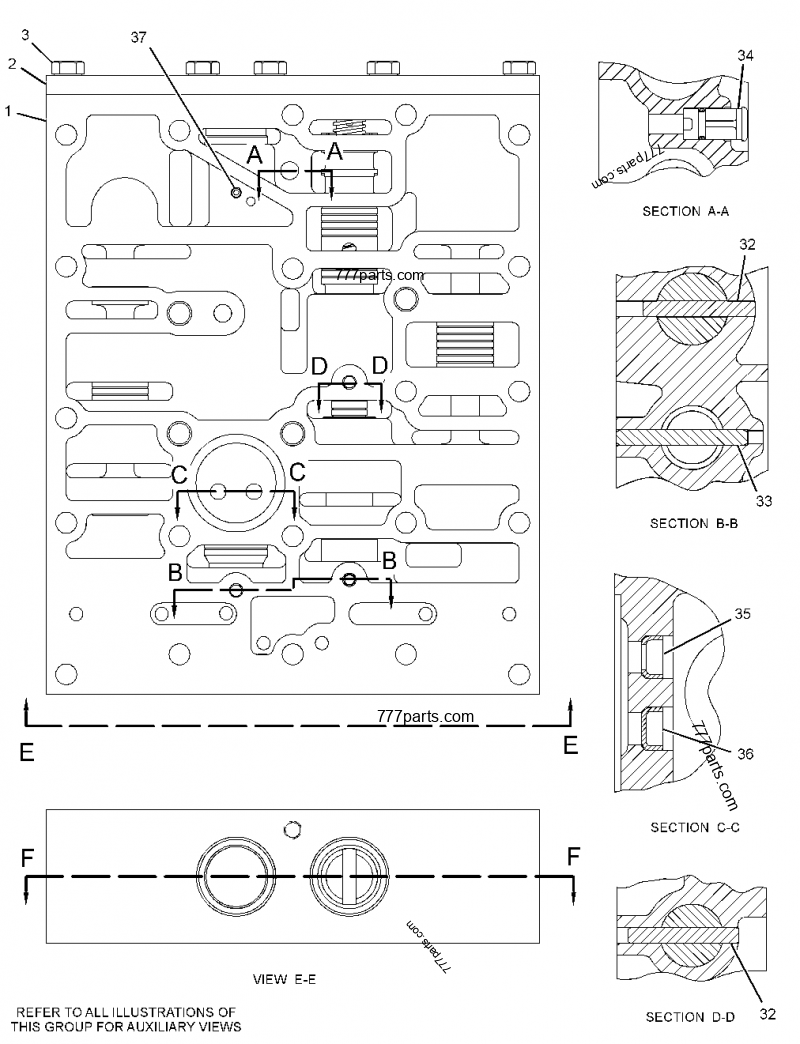 2385507 ORIFICE-SCREEN - Caterpillar spare part | 777parts.com