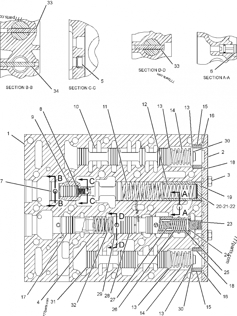 2385507 ORIFICE-SCREEN - Caterpillar spare part | 777parts.com