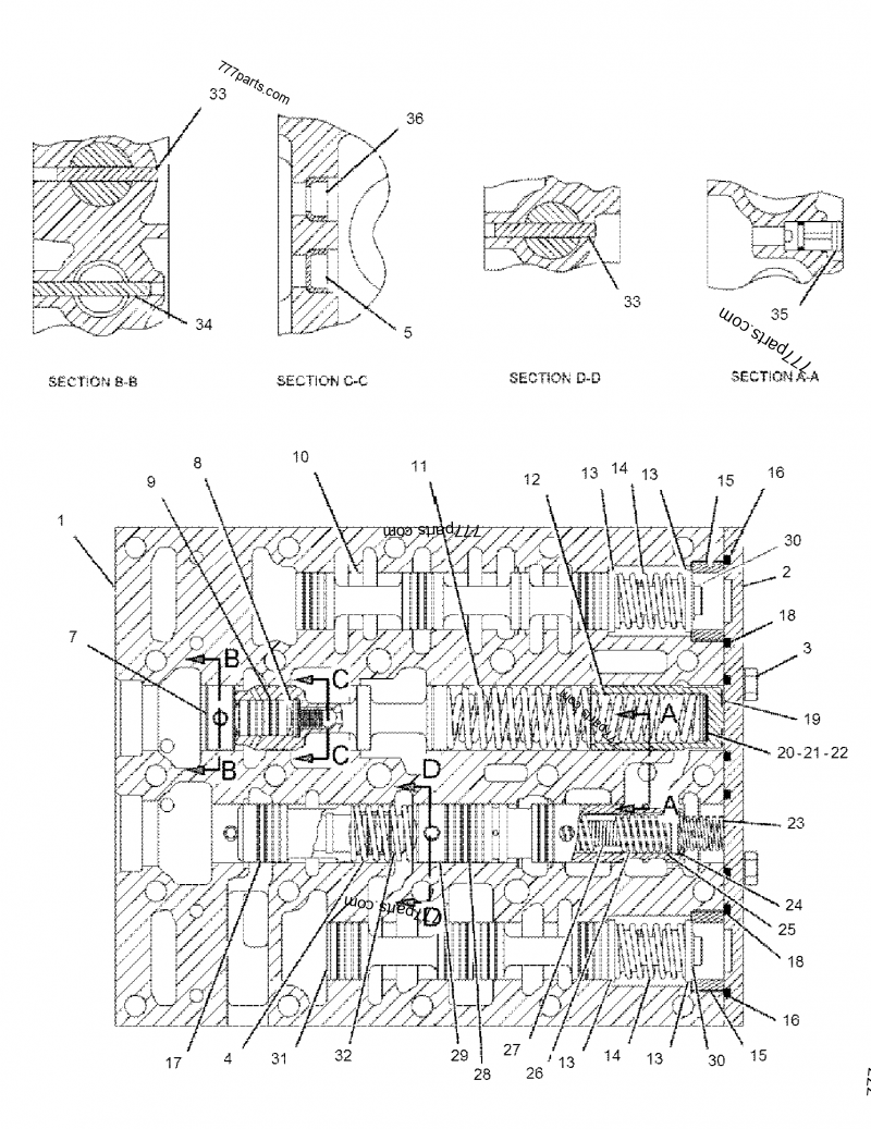 2385507 ORIFICE-SCREEN - Caterpillar spare part | 777parts.com