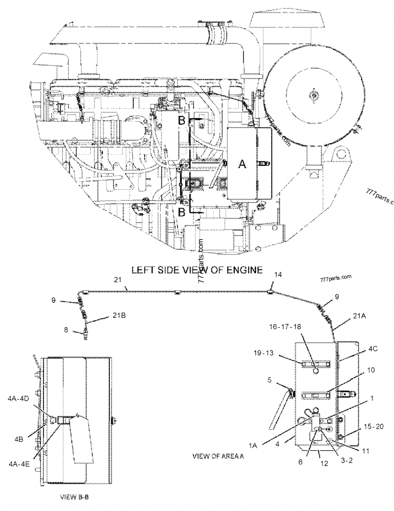 2443702 BRACKET - Caterpillar spare part | 777parts.com