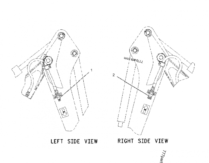 1060406 FITTING - Caterpillar spare part | 777parts.com