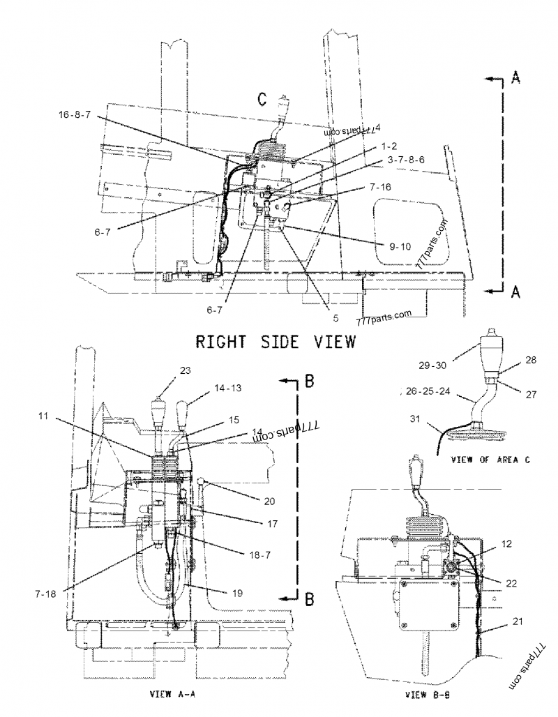 1064540 ROD - Caterpillar spare part | 777parts.com