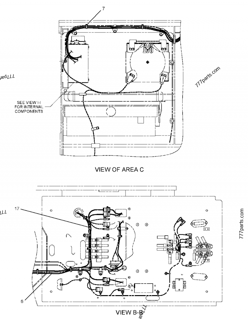 2663350 WIRING GROUP-HYDRAULIC GENERATOR - Caterpillar spare part ...