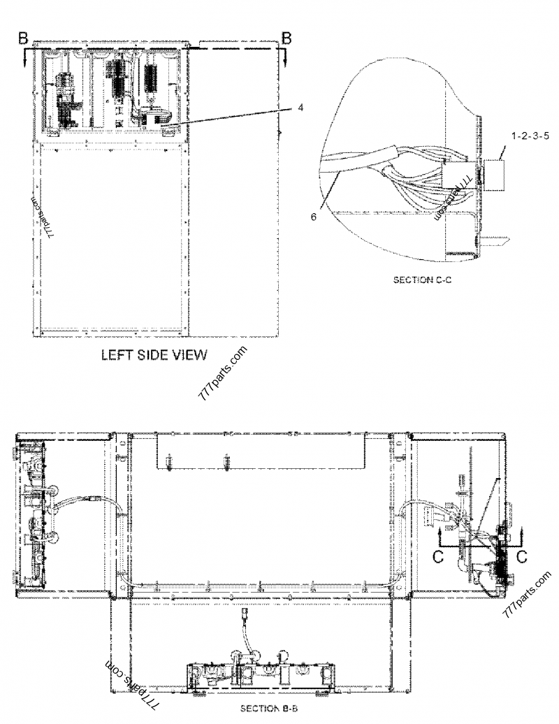 2678475 WIRING GROUP-GENERATOR - Caterpillar spare part | 777parts.com
