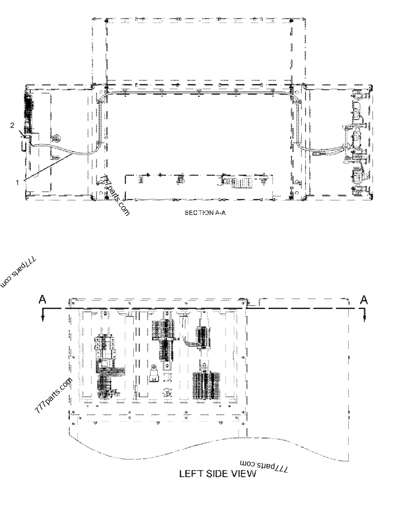 2678475 WIRING GROUP-GENERATOR - Caterpillar spare part | 777parts.com