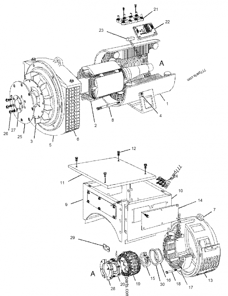 2698116 GENERATOR GROUP - Caterpillar spare part | 777parts.com