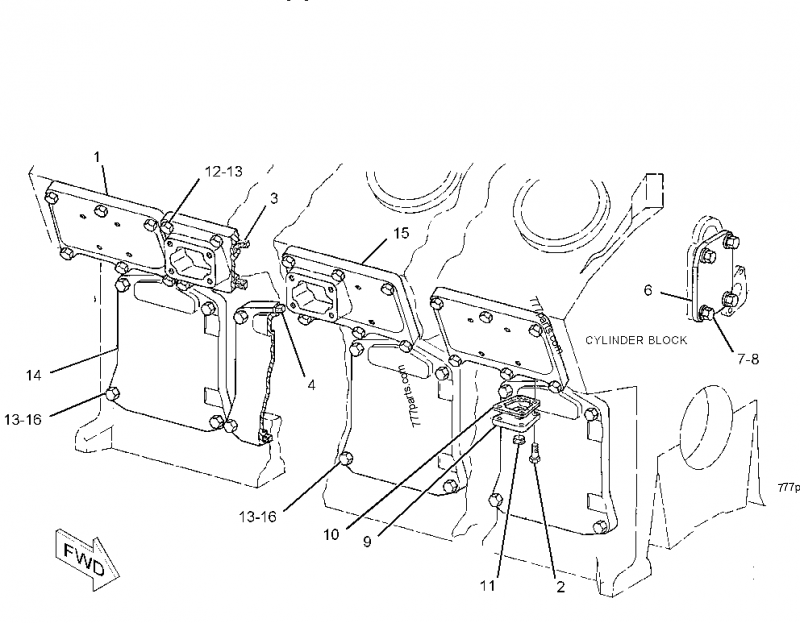 2720758 SEAL - Caterpillar spare part | 777parts.com