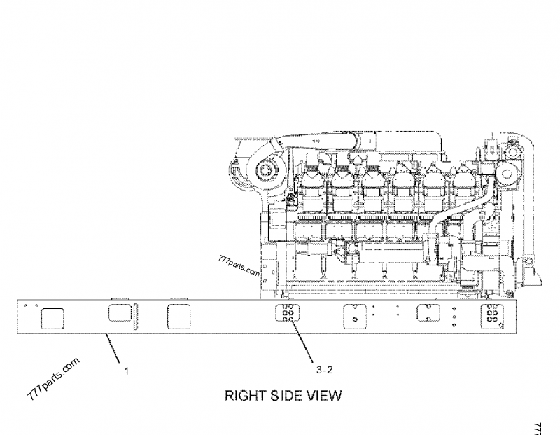 2721619 COVER GROUP-GENERATOR - Caterpillar spare part | 777parts.com