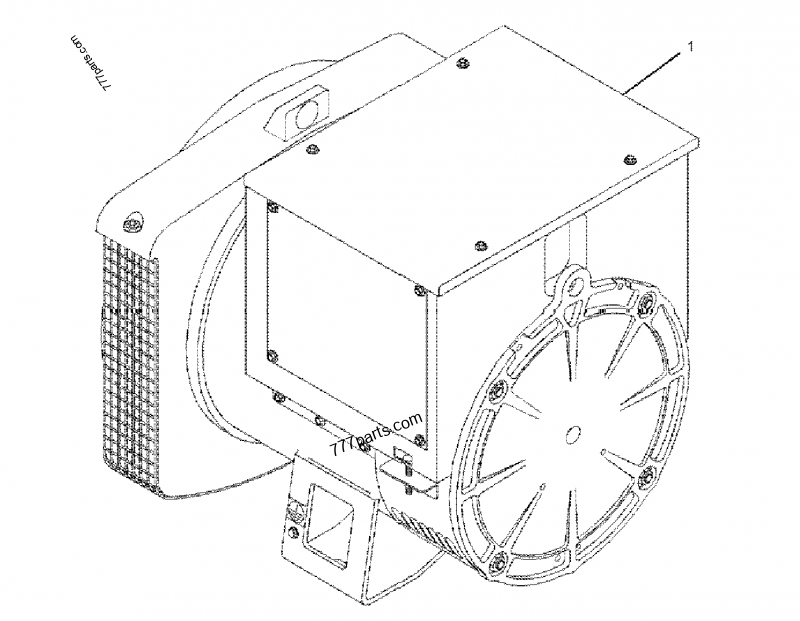 2722261 GENERATOR - Caterpillar spare part | 777parts.com