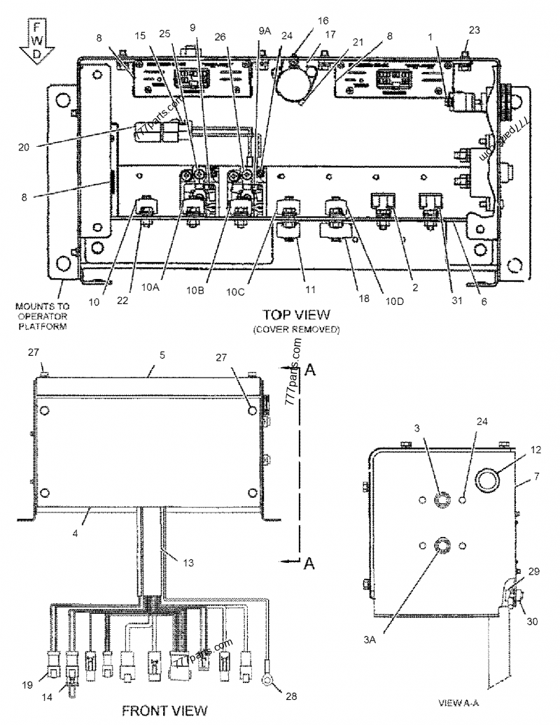 2743512 RELAY - Caterpillar spare part | 777parts.com