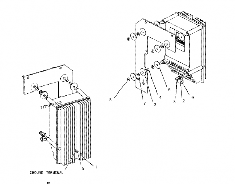 2760473 GENERATOR GROUP - Caterpillar spare part | 777parts.com