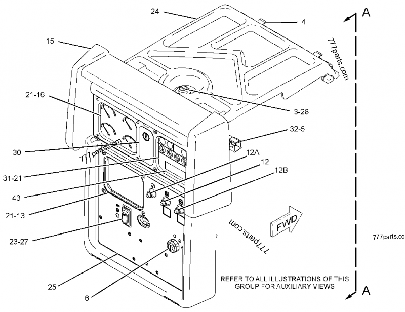 2779423 FILM-PANEL - Caterpillar spare part | 777parts.com