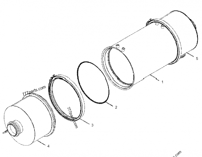 2792124 CLAMP - Caterpillar spare part | 777parts.com