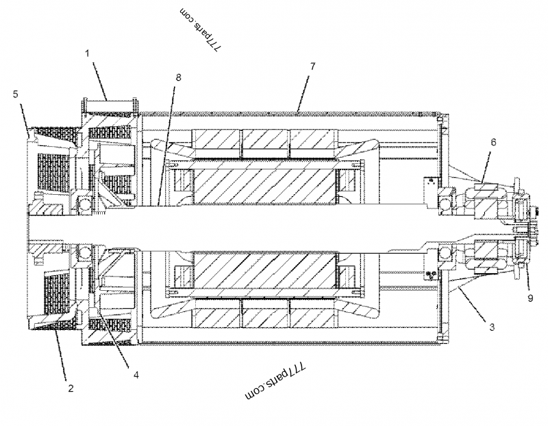2792624 ROTOR GROUP-GENERATOR - Caterpillar spare part | 777parts.com