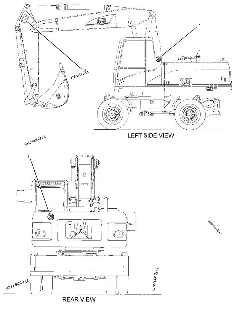 2812512 FILM-STRIPE - Caterpillar spare part | 777parts.com