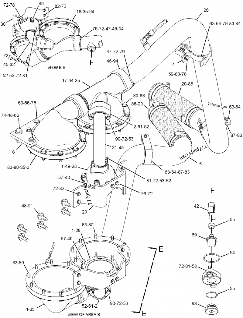 2920093 BONNET - Caterpillar spare part | 777parts.com