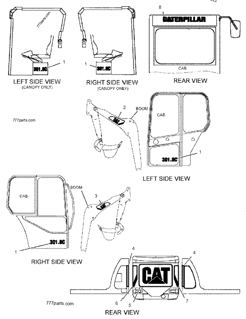 2957700 FILM-IDENTIFICATION - Caterpillar spare part | 777parts.com