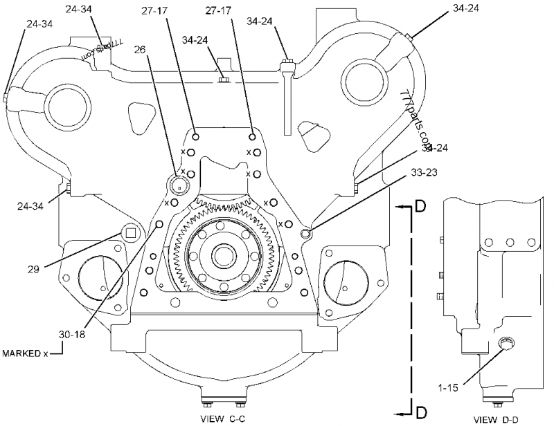 2A1162 GASKET - Caterpillar spare part | 777parts.com