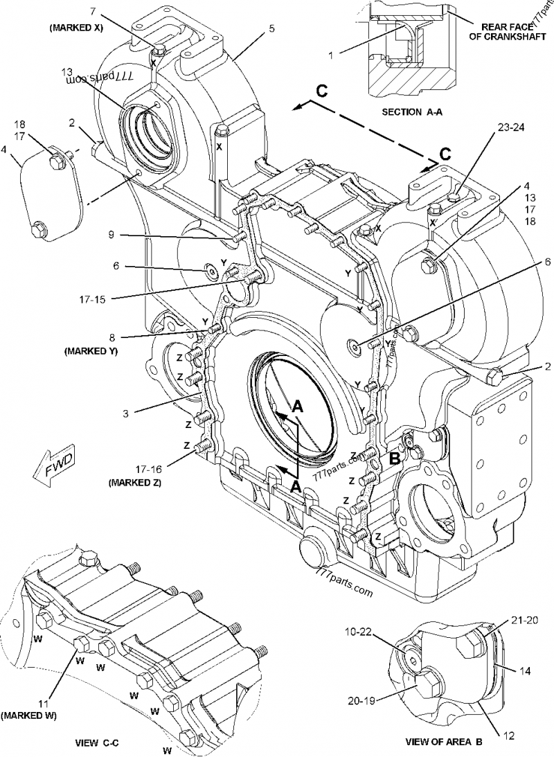 2A1162 GASKET - Caterpillar spare part | 777parts.com