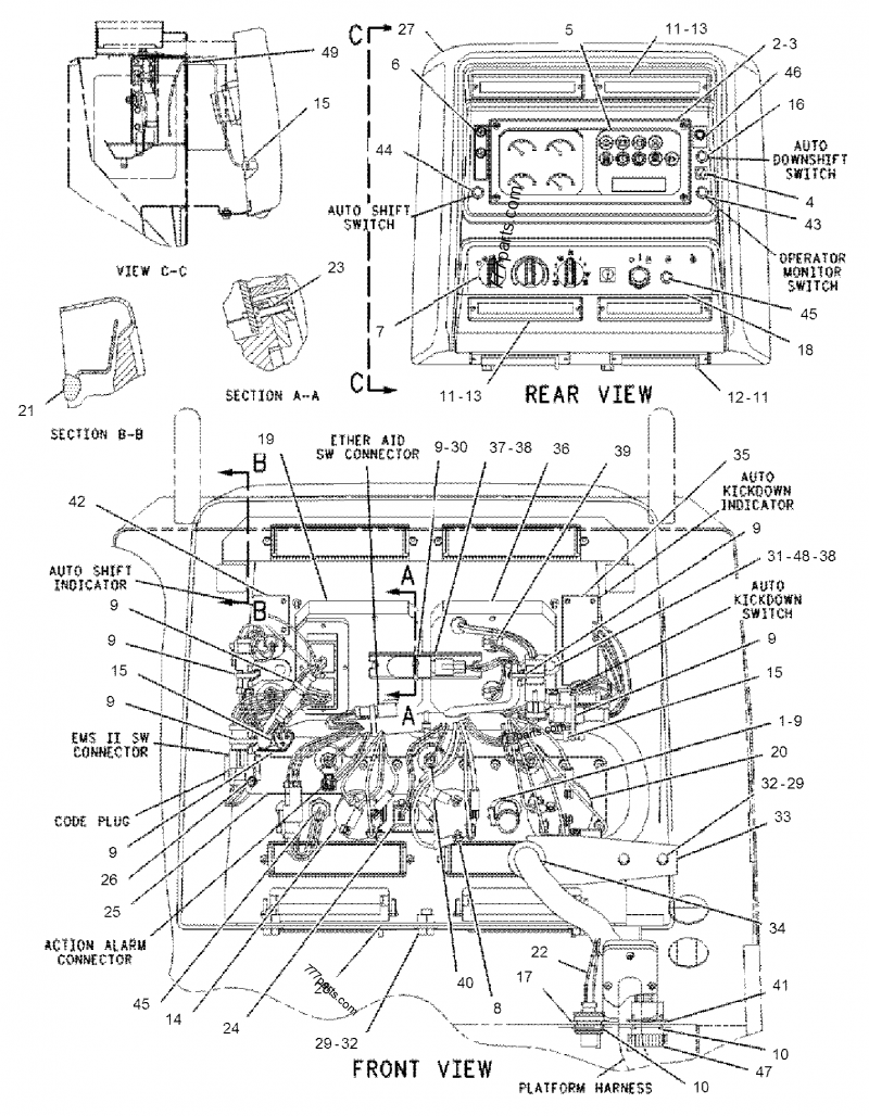 1100973 FILM-MONITOR - Caterpillar spare part | 777parts.com