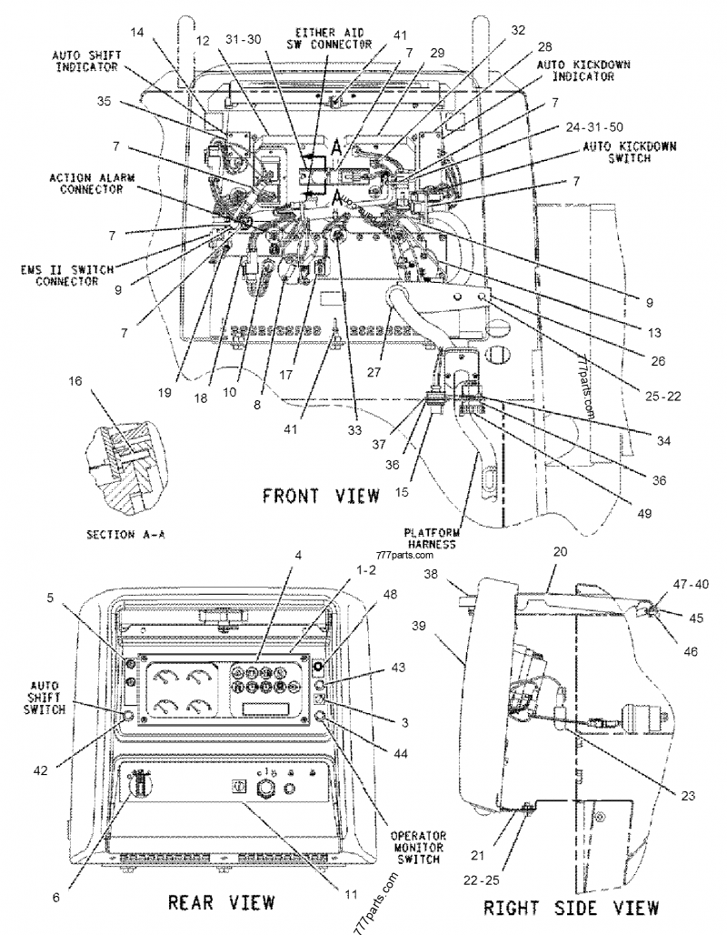 1100973 FILM-MONITOR - Caterpillar spare part | 777parts.com