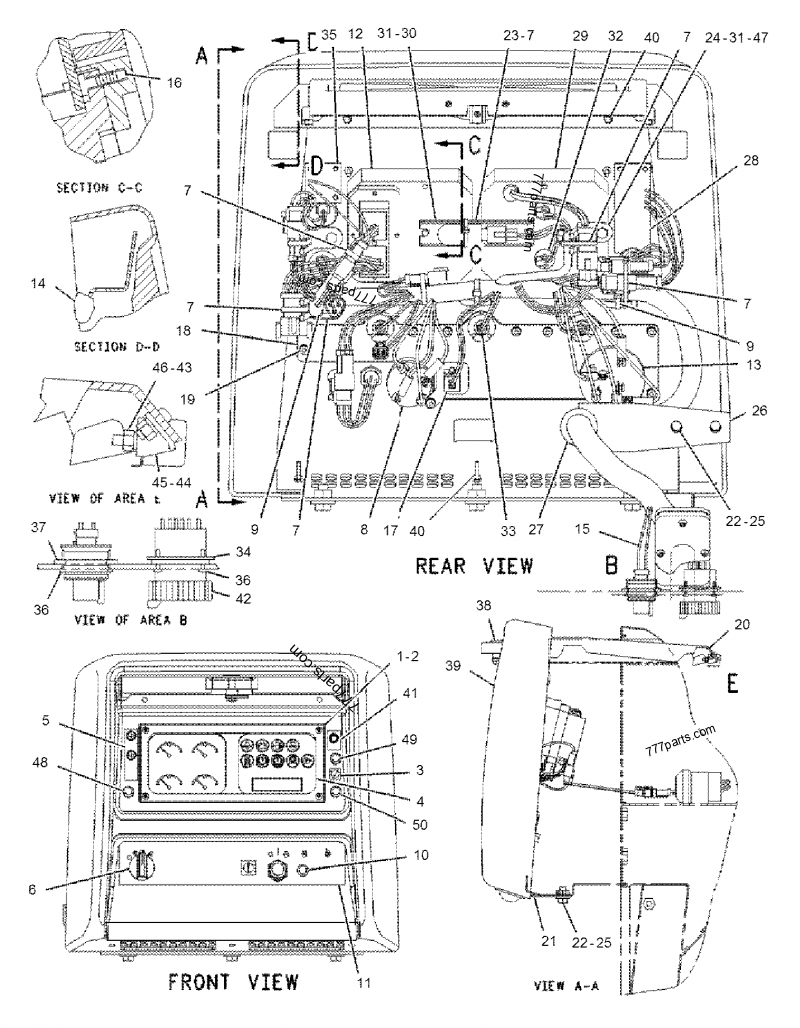1100973 FILM-MONITOR - Caterpillar spare part | 777parts.com