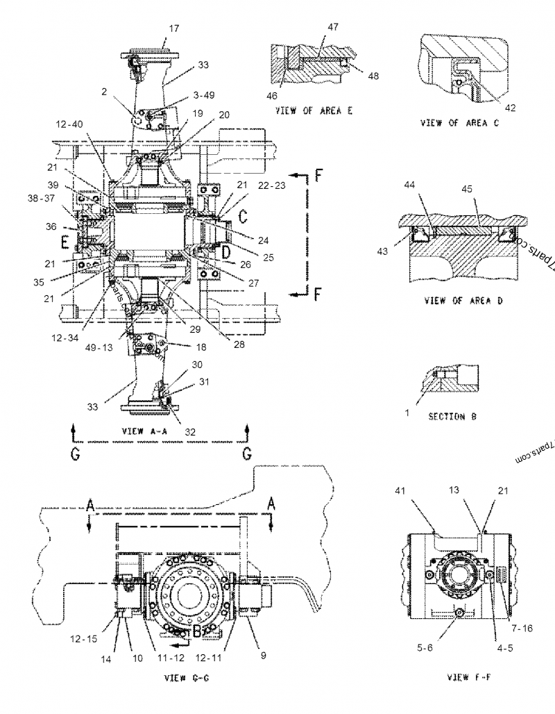 2K0713 BEARING-SLEEVE - Caterpillar spare part | 777parts.com
