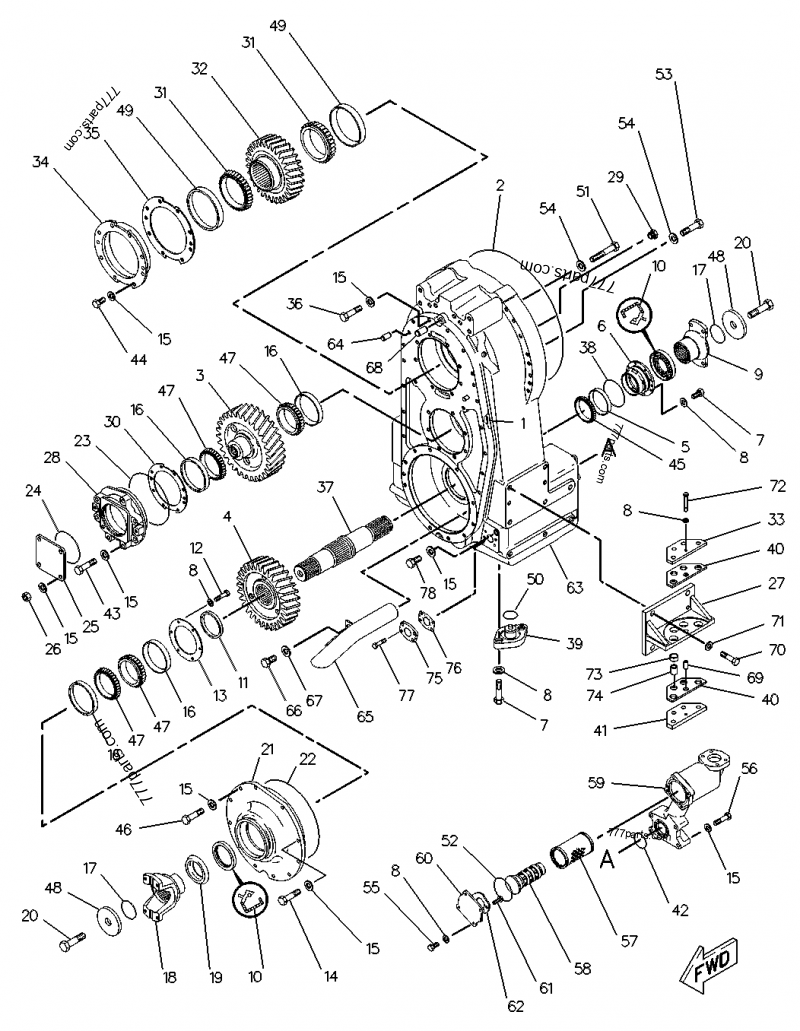 2K4472 SEAL-O-RING - Caterpillar spare part | 777parts.com