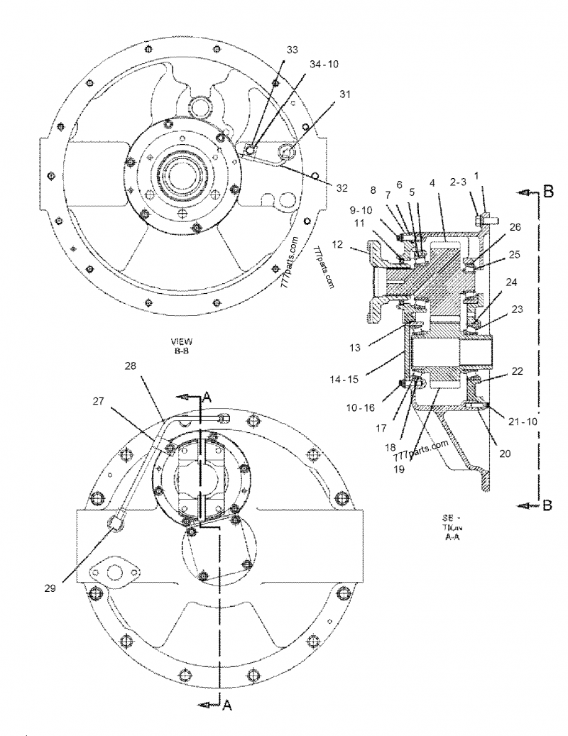 2K4472 SEAL-O-RING - Caterpillar spare part | 777parts.com