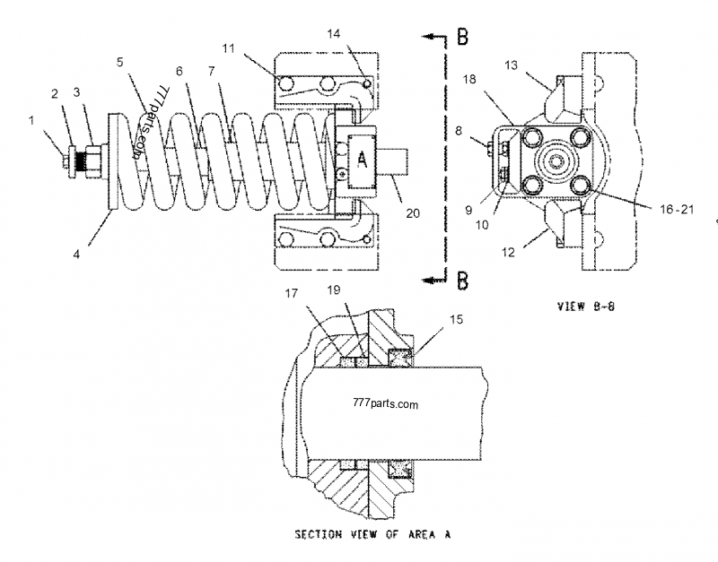 2S5925 FITTING-GREASE - Caterpillar spare part | 777parts.com