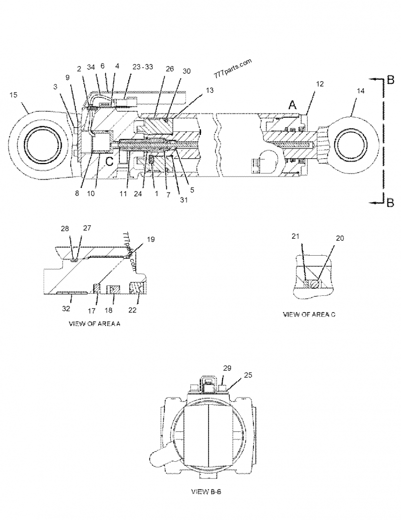 3007930 RING-RETAINING - Caterpillar spare part | 777parts.com