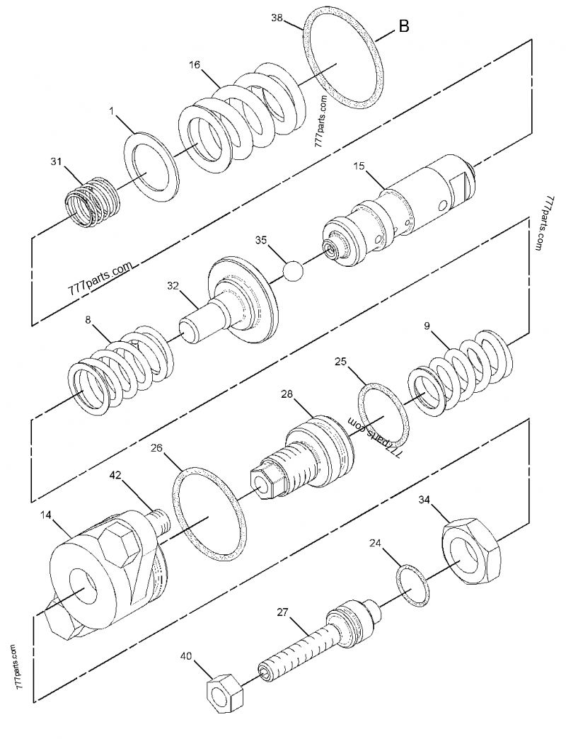 3016874 RETAINER - Caterpillar spare part | 777parts.com