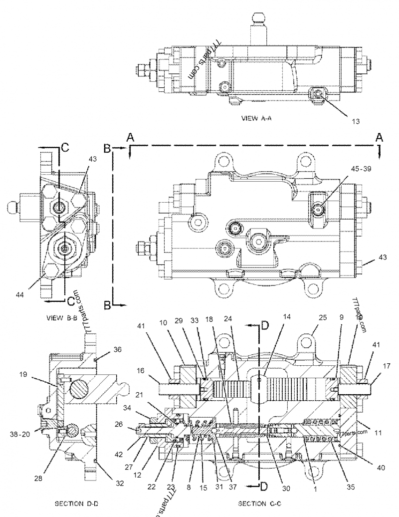 3016874 RETAINER - Caterpillar spare part | 777parts.com