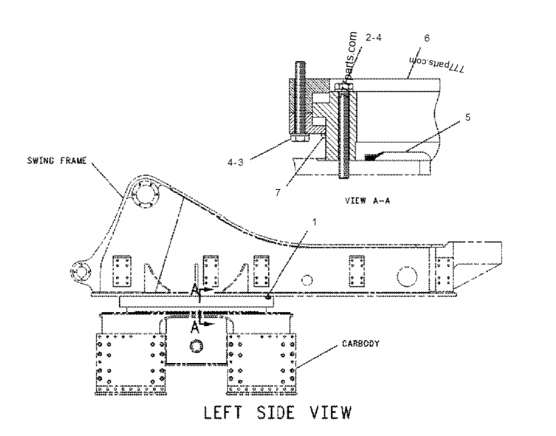 1112345 SEAL - Caterpillar spare part | 777parts.com