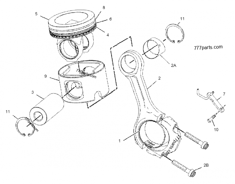 3472381 RING-PISTON - Caterpillar spare part | 777parts.com