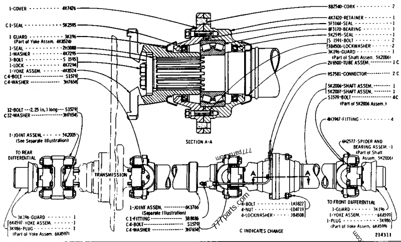 4K7420 RETAINER - Caterpillar spare part | 777parts.com