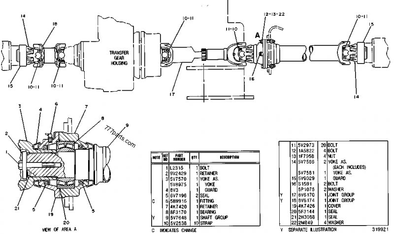 4K7420 RETAINER - Caterpillar spare part | 777parts.com