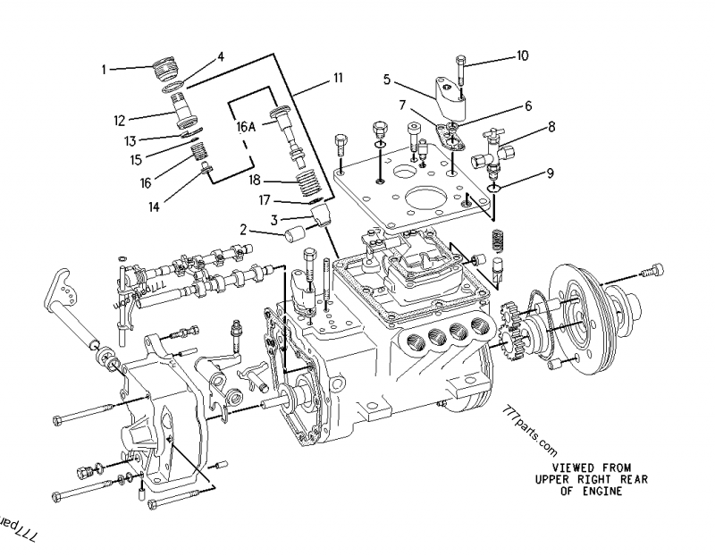 4N0224 RING-RETAINING - Caterpillar spare part | 777parts.com