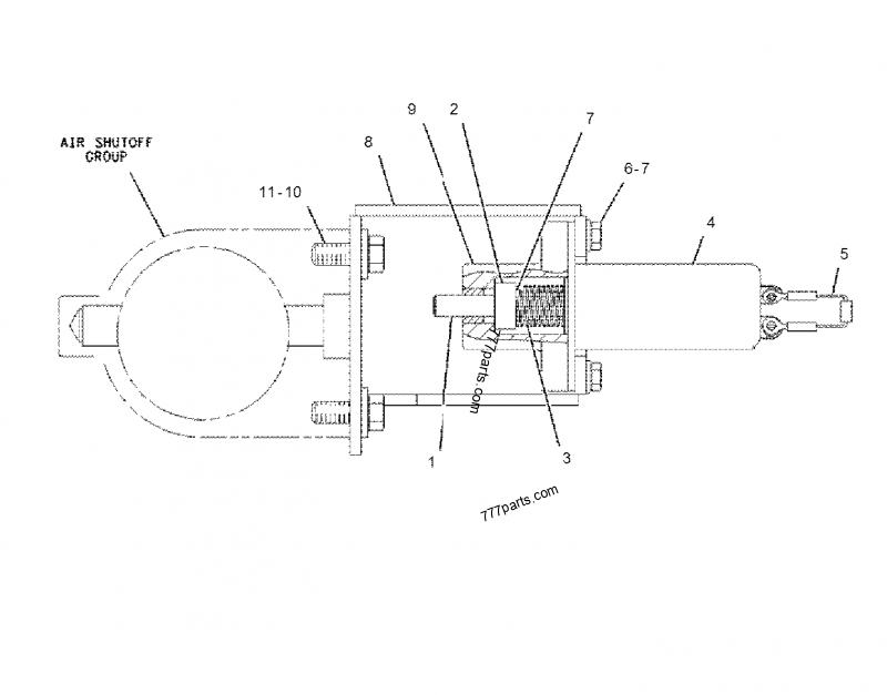 4N3889 SOLENOID-SHUTOFF - Caterpillar spare part | 777parts.com
