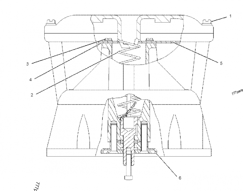 4P1418 SPRING - Caterpillar spare part | 777parts.com