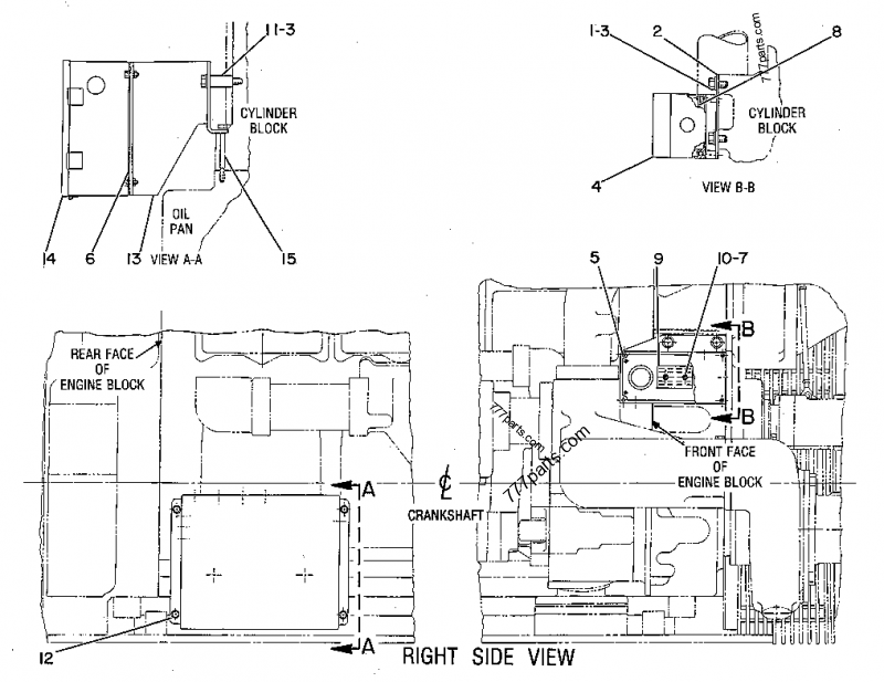 4P3862 BRACKET - Caterpillar spare part | 777parts.com