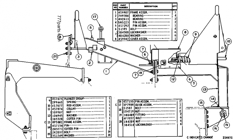 4S7076 COLLAR - Caterpillar spare part | 777parts.com