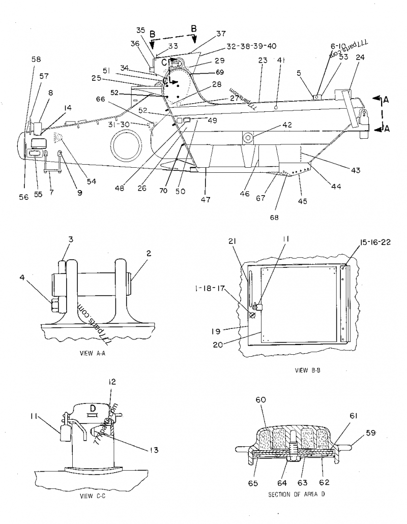 4T1241 HOOK-RETRIEVAL - Caterpillar spare part | 777parts.com