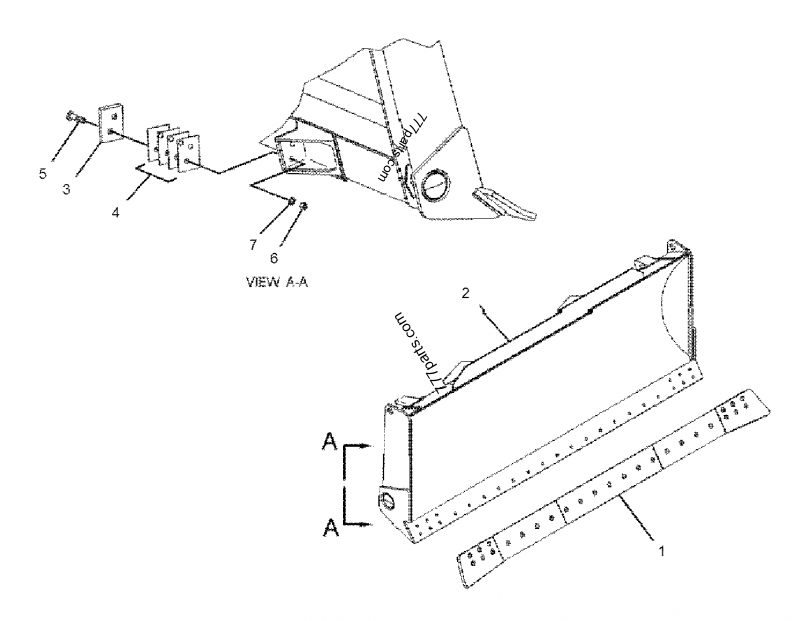 5F8933 BOLT-PLOW - Caterpillar запчасть для спецтехники | 777parts.com