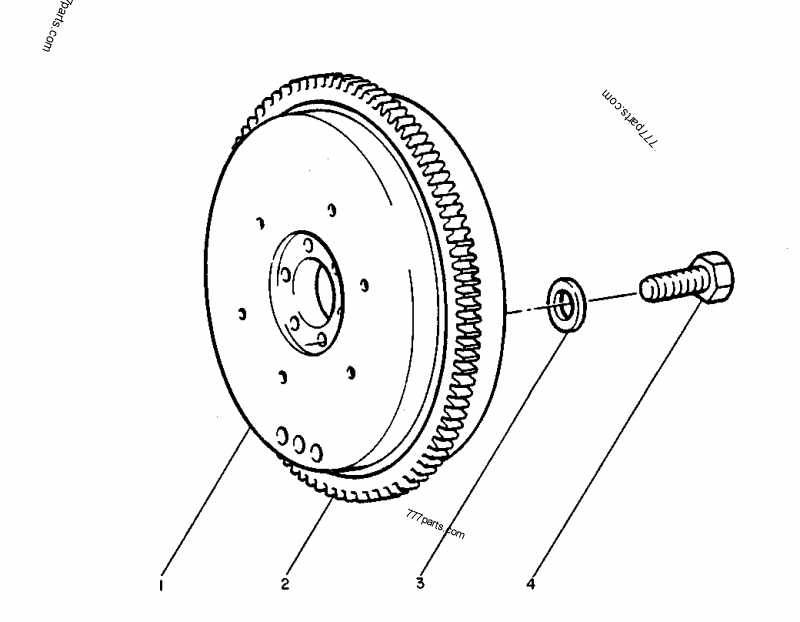 5P8245 WASHER-HARD - Caterpillar spare part | 777parts.com