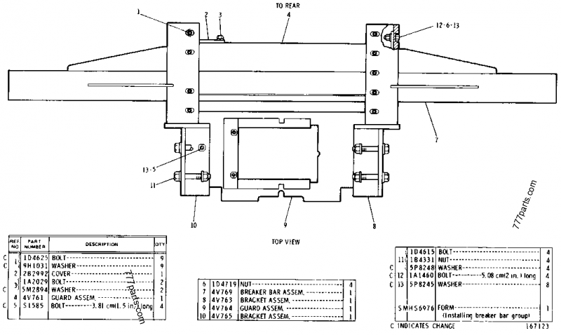 5P8245 WASHER-HARD - Caterpillar spare part | 777parts.com