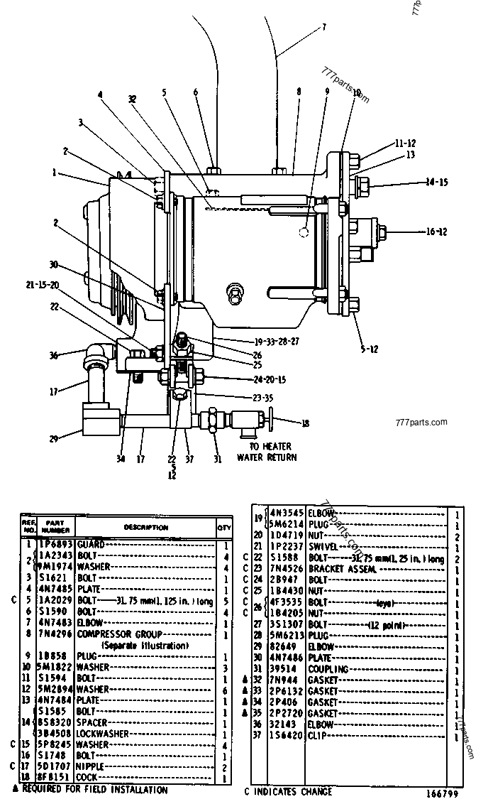 5P8245 WASHER-HARD - Caterpillar spare part | 777parts.com