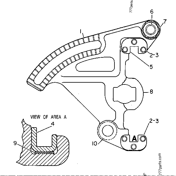 5T8366 STRIP-WEAR - Caterpillar spare part | 777parts.com