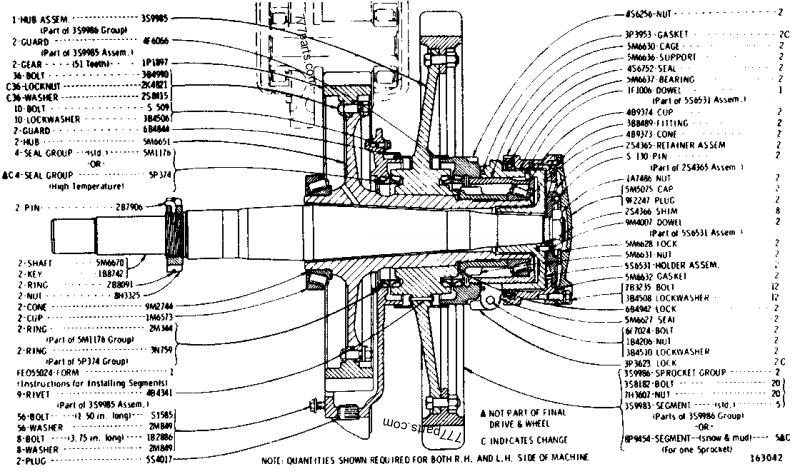 6B4844 GUARD-DIRT - Caterpillar spare part | 777parts.com